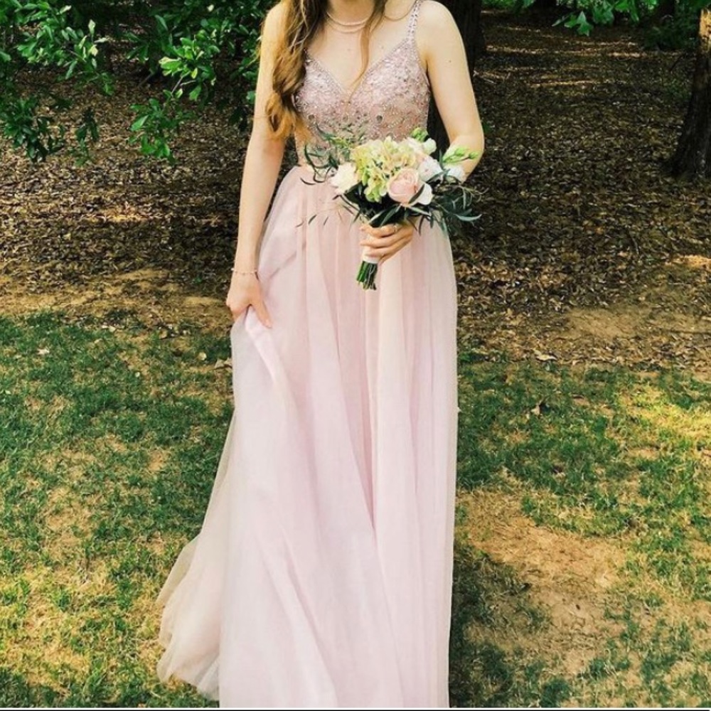 Light Pink Prom Dress - Gem